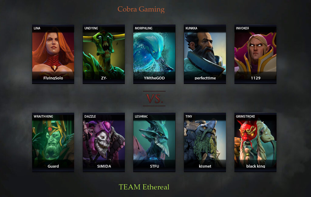 Cobra vs Ethereal. Match 26.09.2019 on Masters Tournament S1 Dota 2